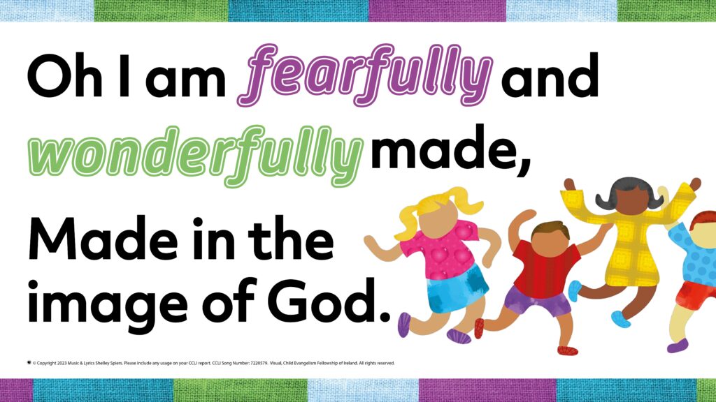 Fearfully and Wonderfully Made « Child Evangelism Fellowship of Ireland